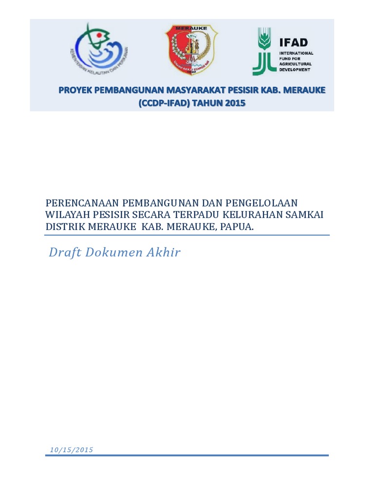 Draft Dokumen Akhir | PDF