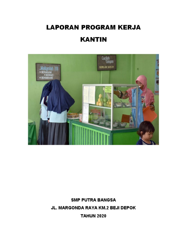 Laporan Program Kerja Kantin | PDF