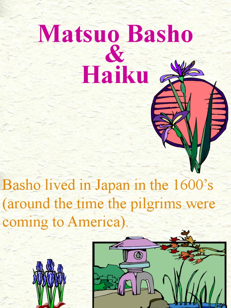 Lesson-8 Haiku Japan | PDF | Haiku | Poetry