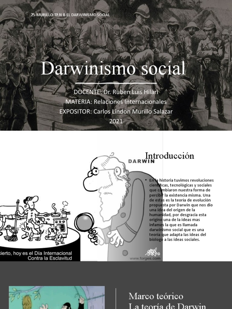 El Darwinismo Social | PDF | darvinismo | Ku Klux Klan
