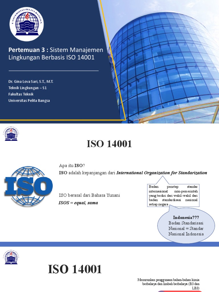 Pert 3 - SML Based On ISO 14001 | PDF