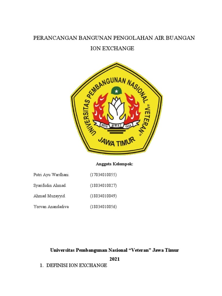 Desain dan Fungsi Resin Ion Exchange | PDF | Sains & Matematika