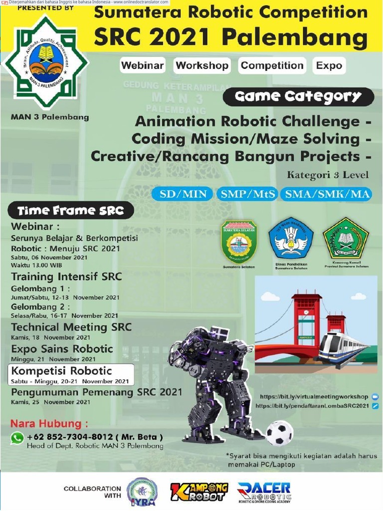 SRC 2021 Rule Book v1.1. Indonesia | PDF