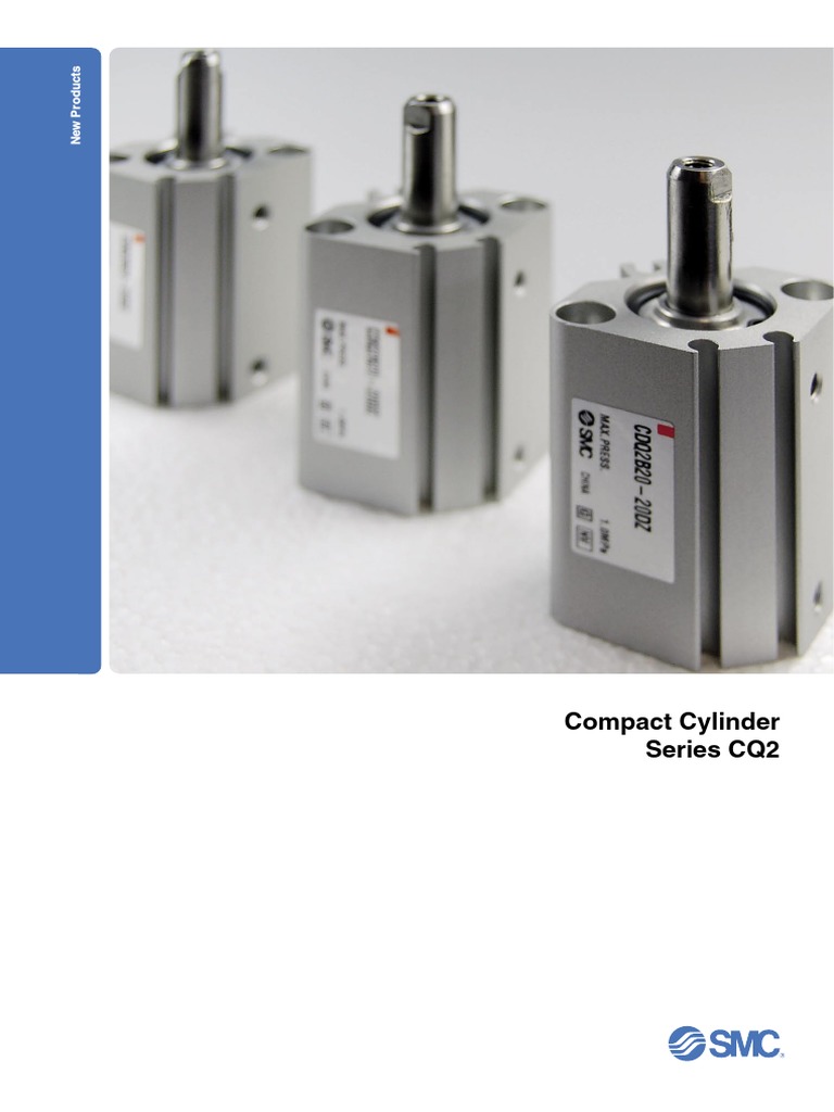 Compact Cylinder Series CQ2 | PDF | Screw | Piston