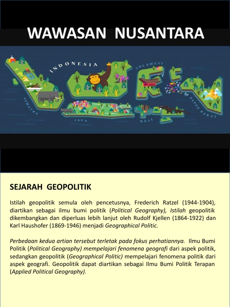 Geopolitik Wawasan Nusantara | PDF
