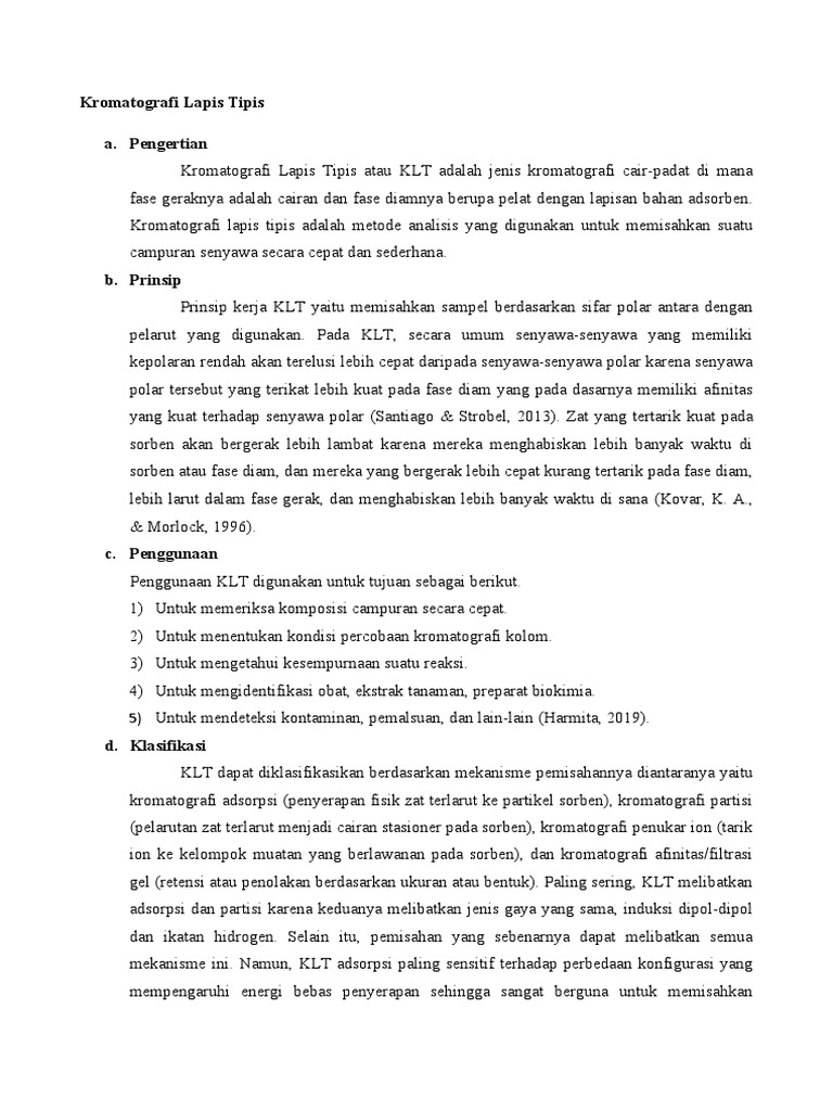 KLT Dan KKT | PDF