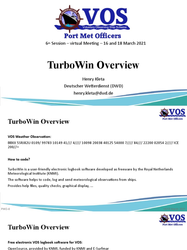 PMO-6 PPT 10.0 - TurboWin-Overview | PDF | Software Development ...