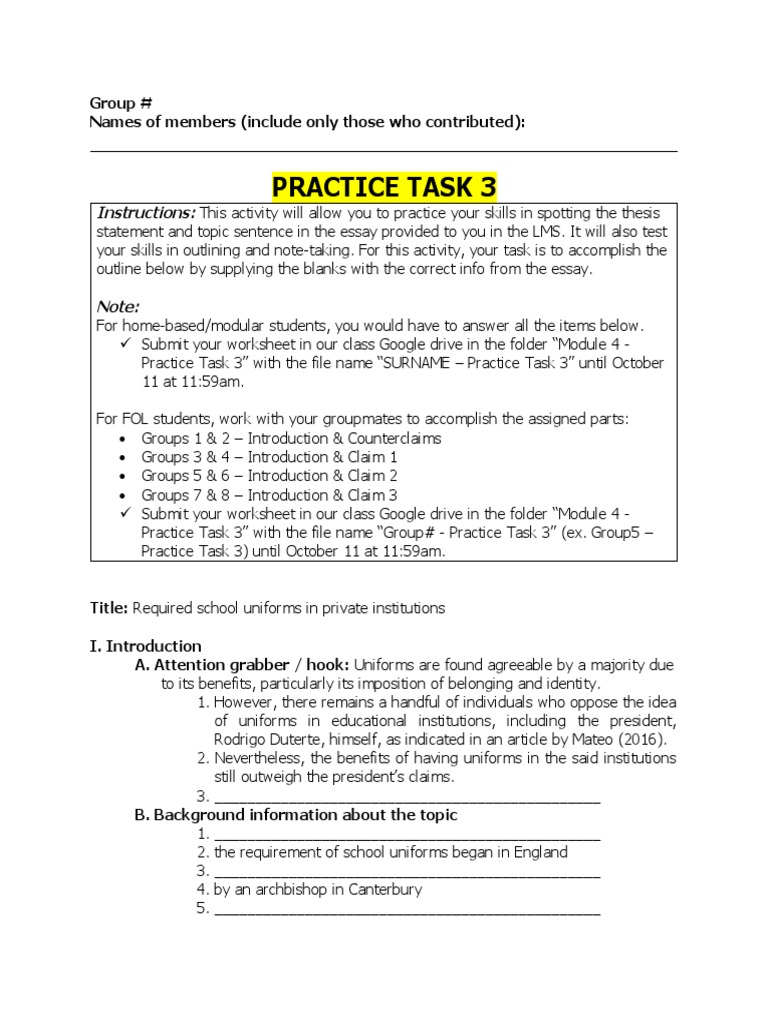 Module 4 Practice Task 3 | PDF