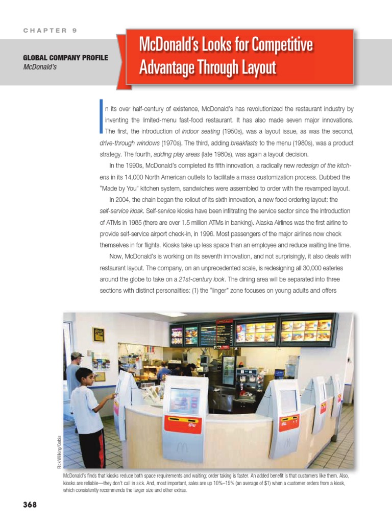 Case Study MC Donald | PDF | Mc Donald's | Restaurants