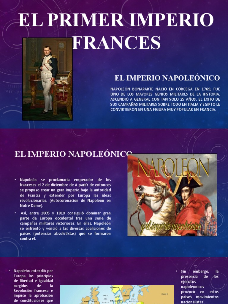 El Primer Imperio Frances | PDF | Primer imperio francés | Napoleón