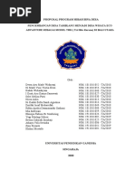 Proposal Program Kerja KKN | PDF