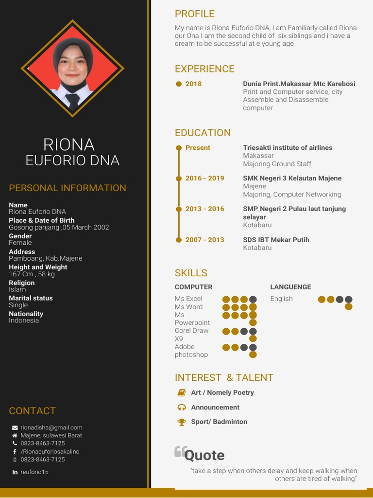 My CV | PDF