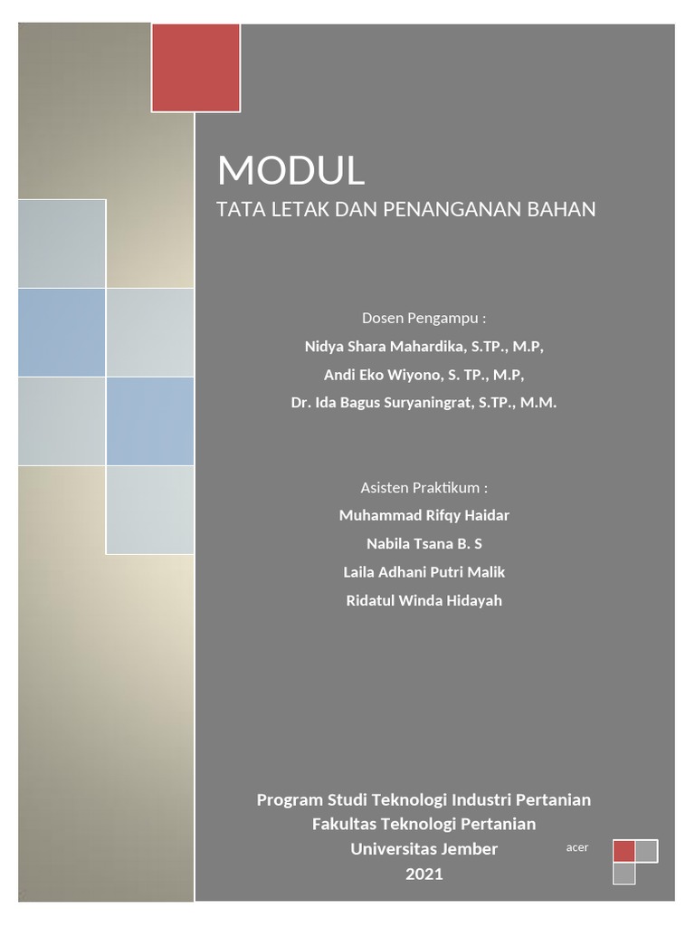 Modul Praktikum TLPB Acara 1 Tlpb-Dikonversi | PDF