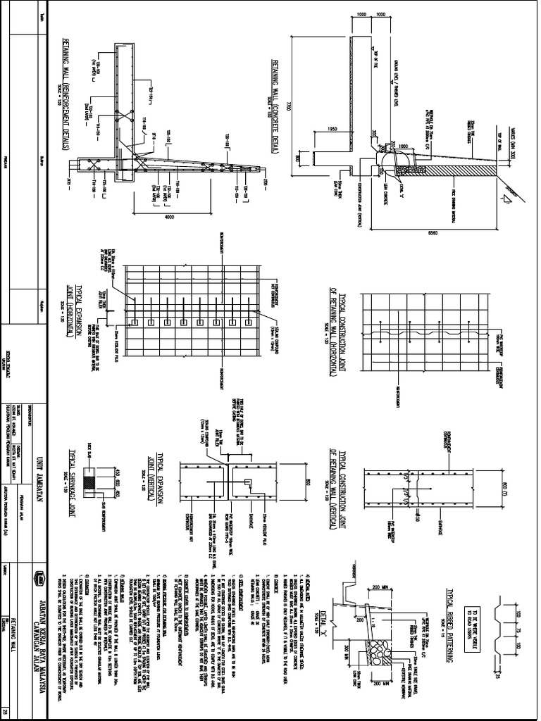 Retaining Wall JKR | PDF