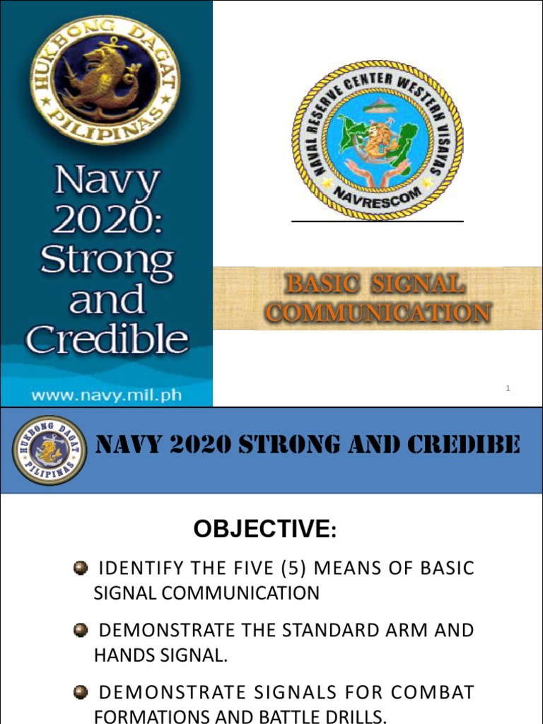 1 Basic Signal Comms Inserted To SM | PDF