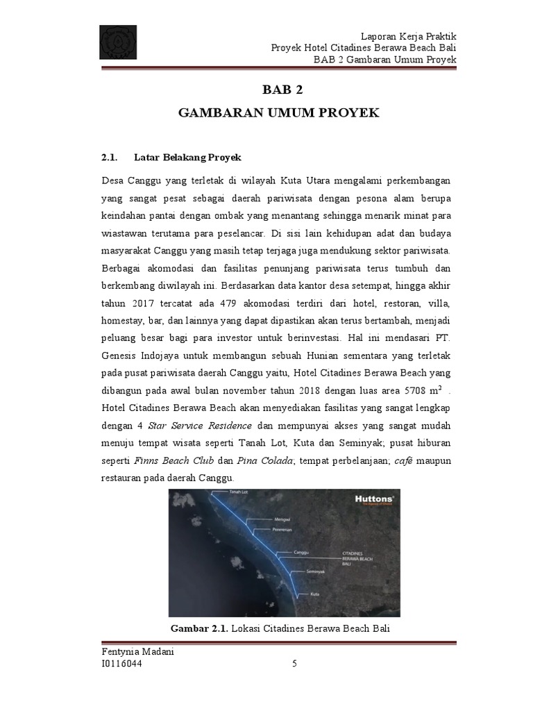 Bab 2 Gambaran Umum Proyek Baru | PDF