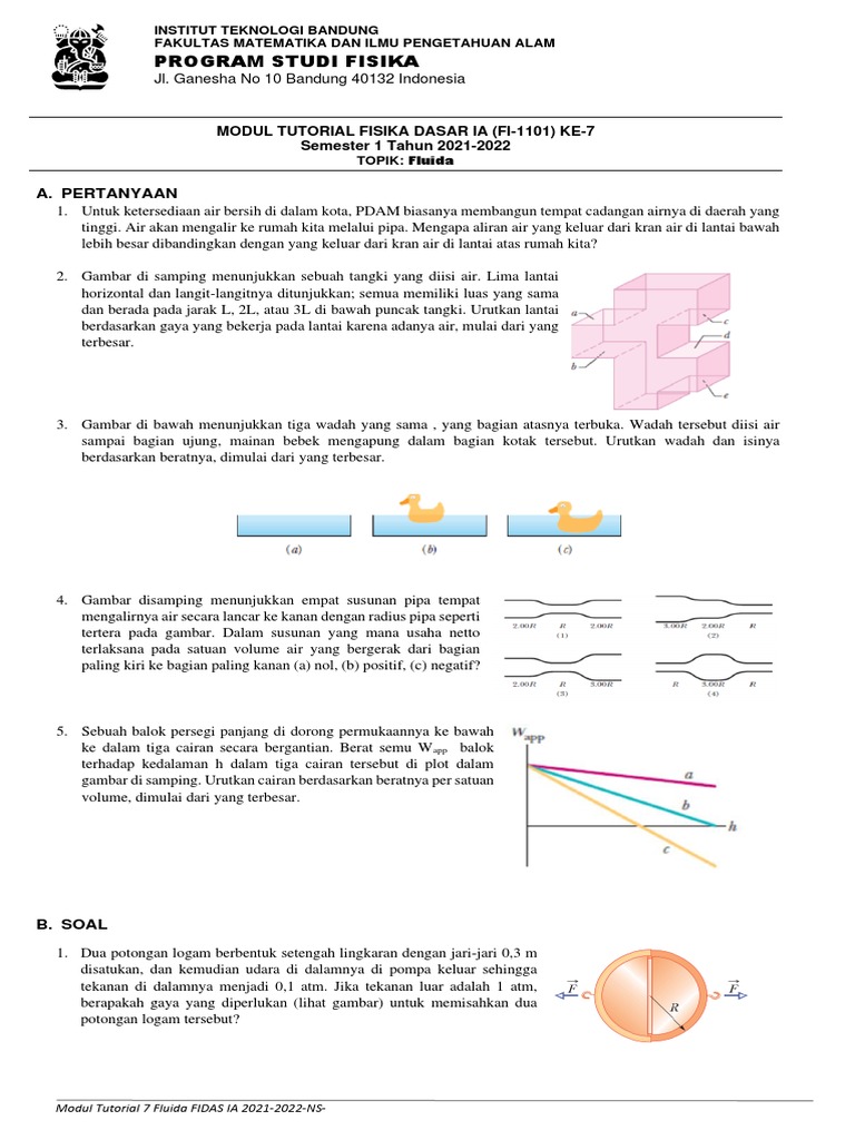 SOAL Modul 7 Fidas IA - 2021-2022 | PDF