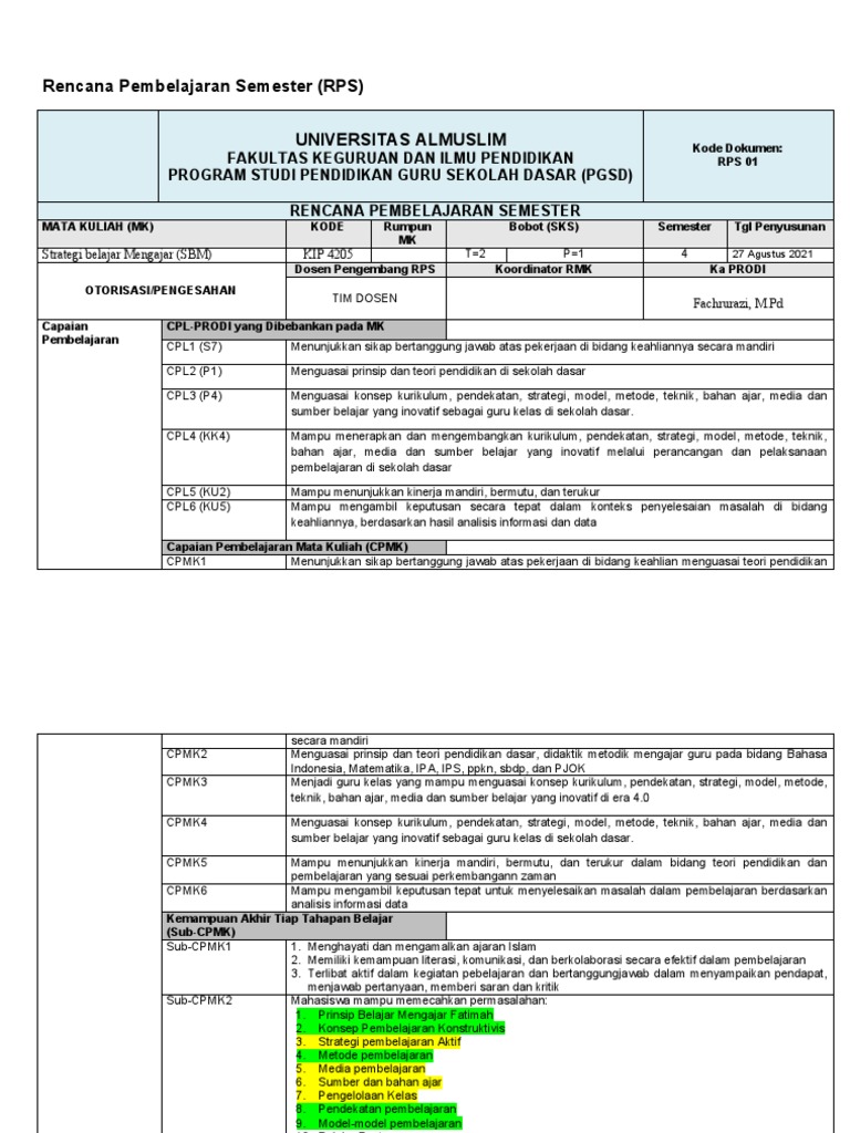 RPS SBM Finish | PDF