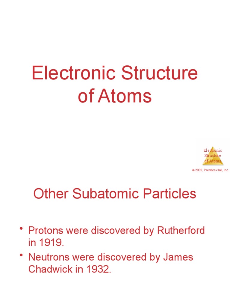 The Fundamental Principles of Atomic Structure: An In-Depth Examination ...