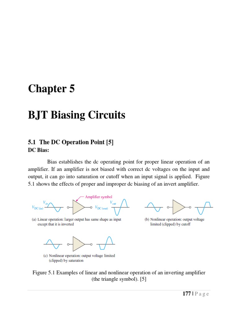 Tutorial On BJT - Part | PDF | Amplifier | Bipolar Junction Transistor