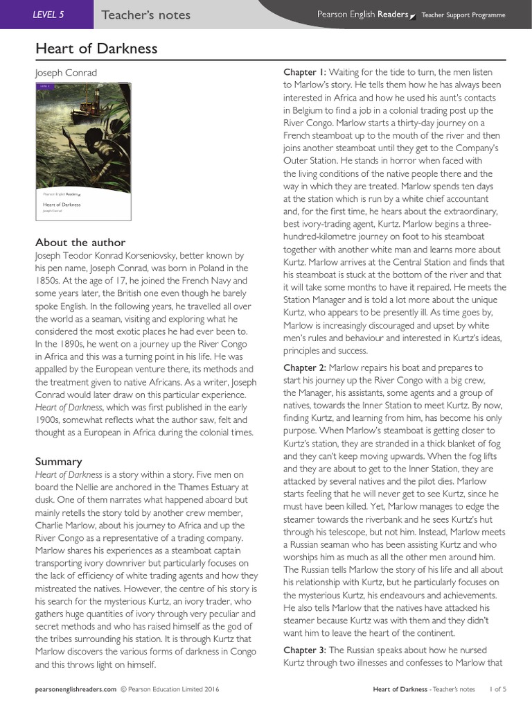 Heart of Darkness: About The Author | PDF | Heart Of Darkness | Kurtz ...