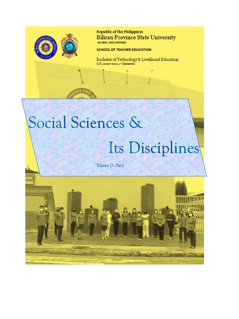 An Introduction to Social Sciences and its Disciplines | PDF | Social ...