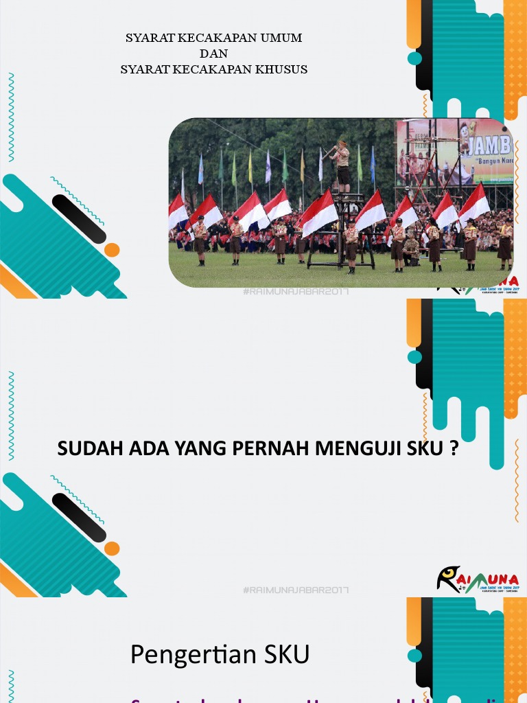 Pengenalan SKU DAN SKK | PDF