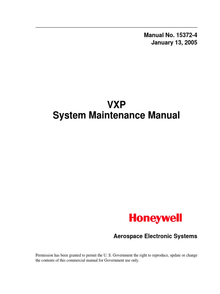 VXP System Maintenance Manual | PDF | Floppy Disk | Usb