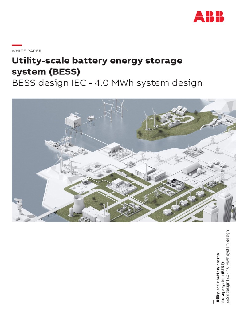 ABB WhitePaper 4MWh Utility Scale Energy Storage Short | PDF | Lithium ...