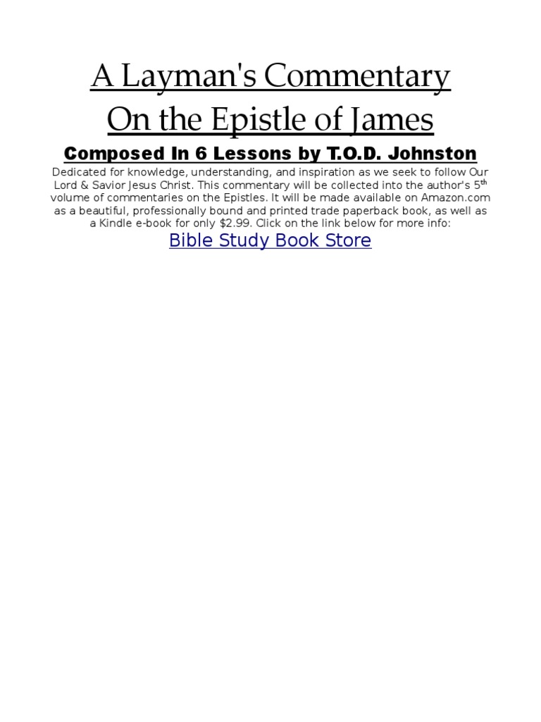 James Bible Commentary | PDF | Acts Of The Apostles | Paul The Apostle