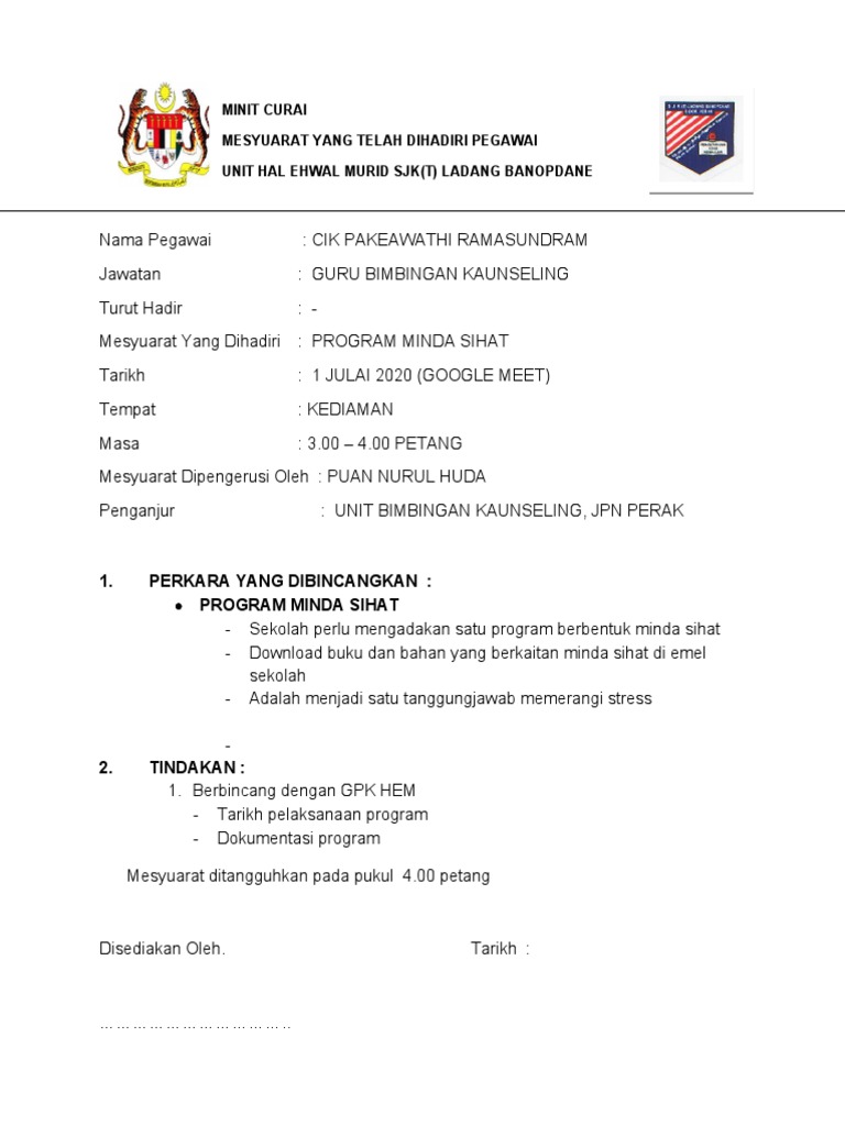 Minit Curai Hem | PDF