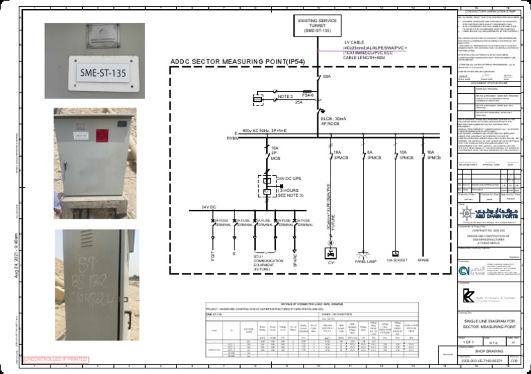 Addc Sector Measuring Point (Ip54) : Uncontrolled If Printed | PDF