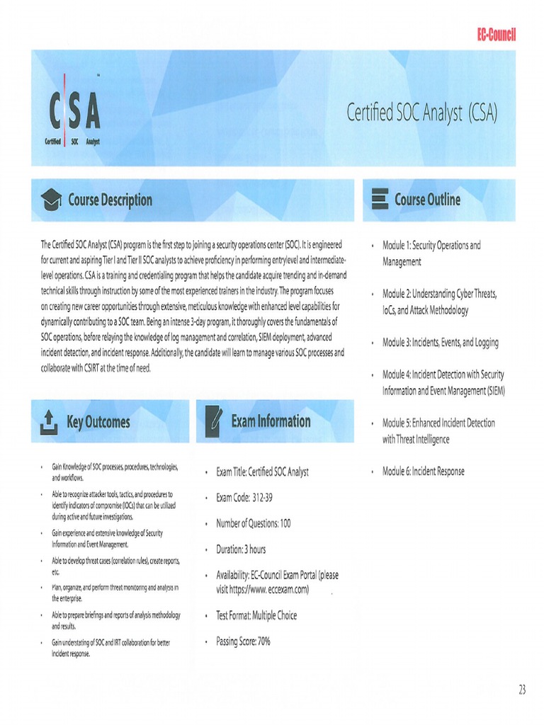 Csa Certification | PDF
