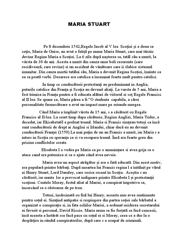 Maria Stuart | PDF