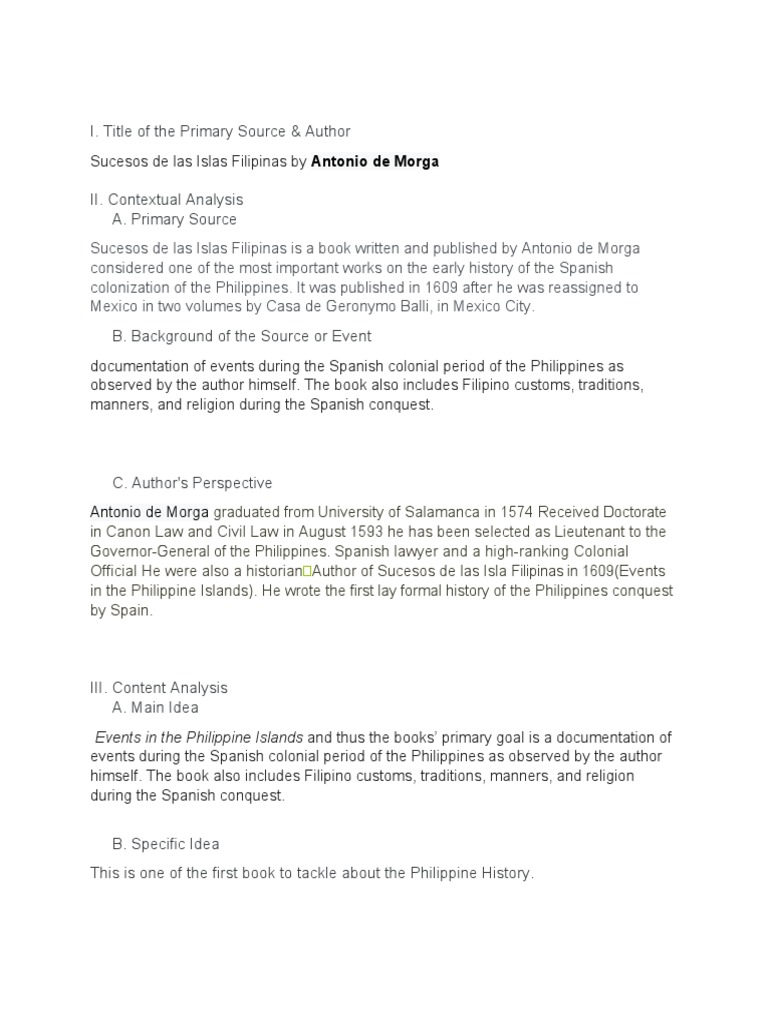 Early Philippine Colonial History | PDF | History | Classics