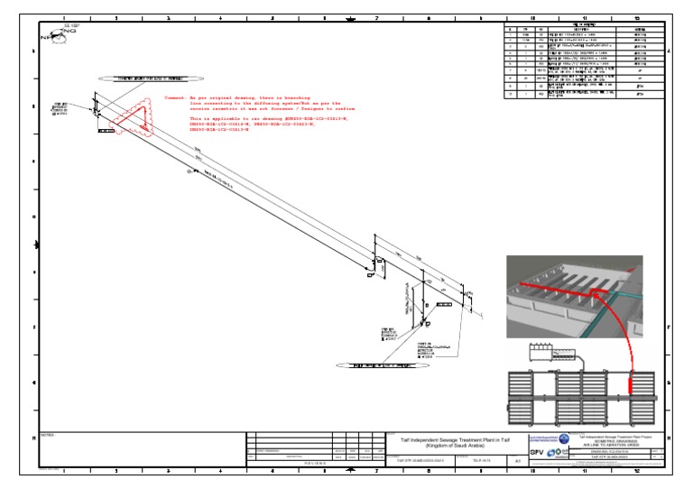 Comments - Isometric Drawing (Biological Tank) | PDF