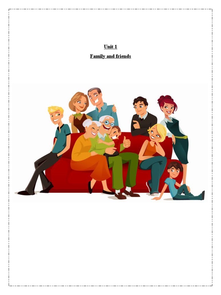 Family and Friends Vocabulary | PDF | Grandparent