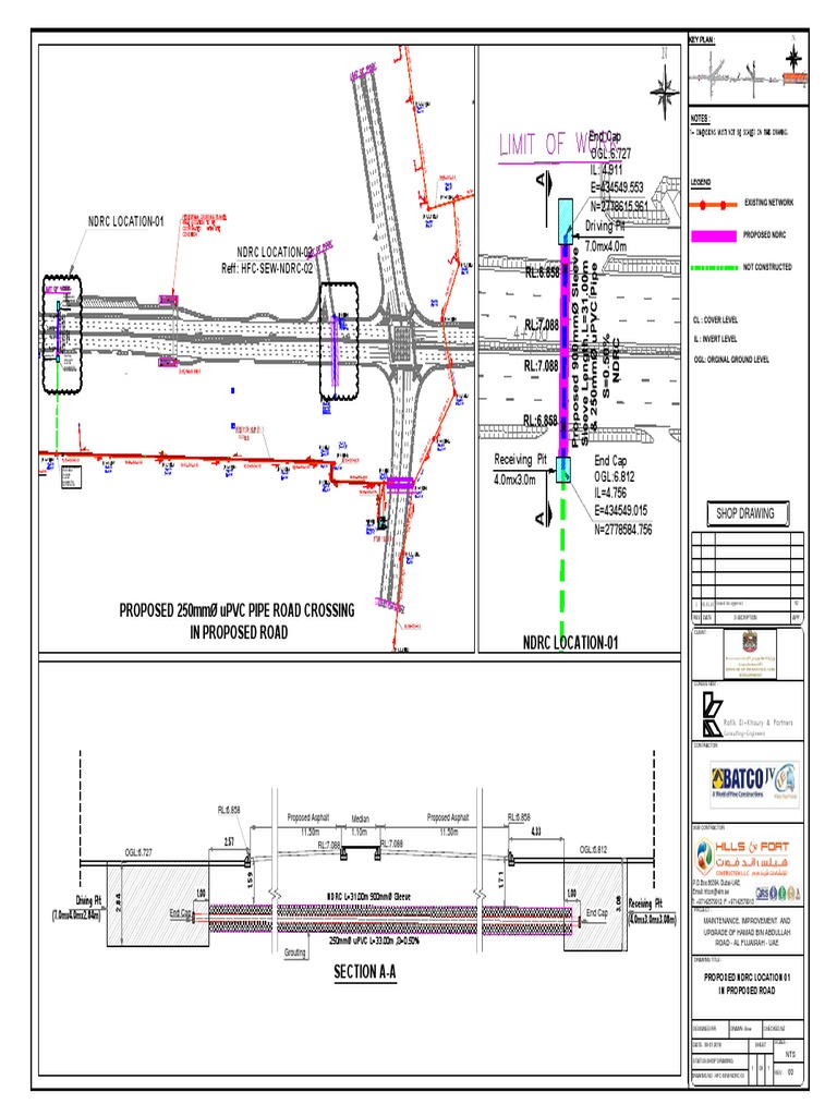 Proposed Layout and Design of a Network Drainage Channel (NDRC) System ...