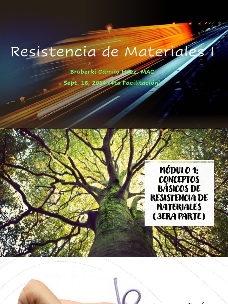Resistencia de Materiales I 4ta Facilitacion | PDF | Estrés (Mecánica ...