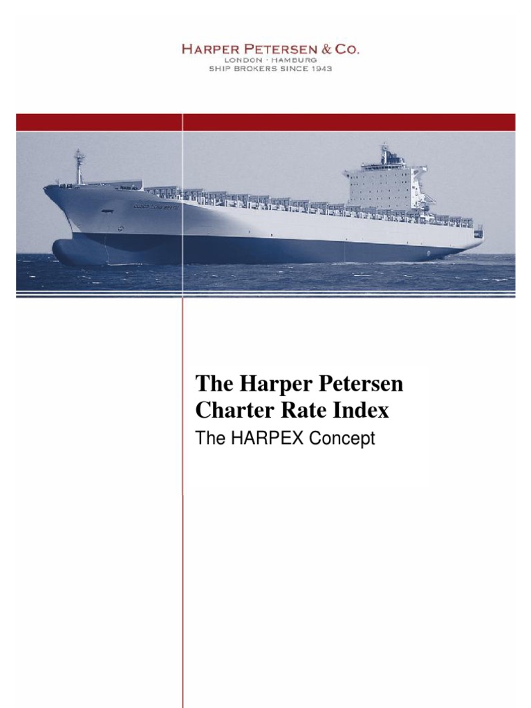The Harper Petersen Charter Rate Index | PDF | Cost Of Capital | Ships