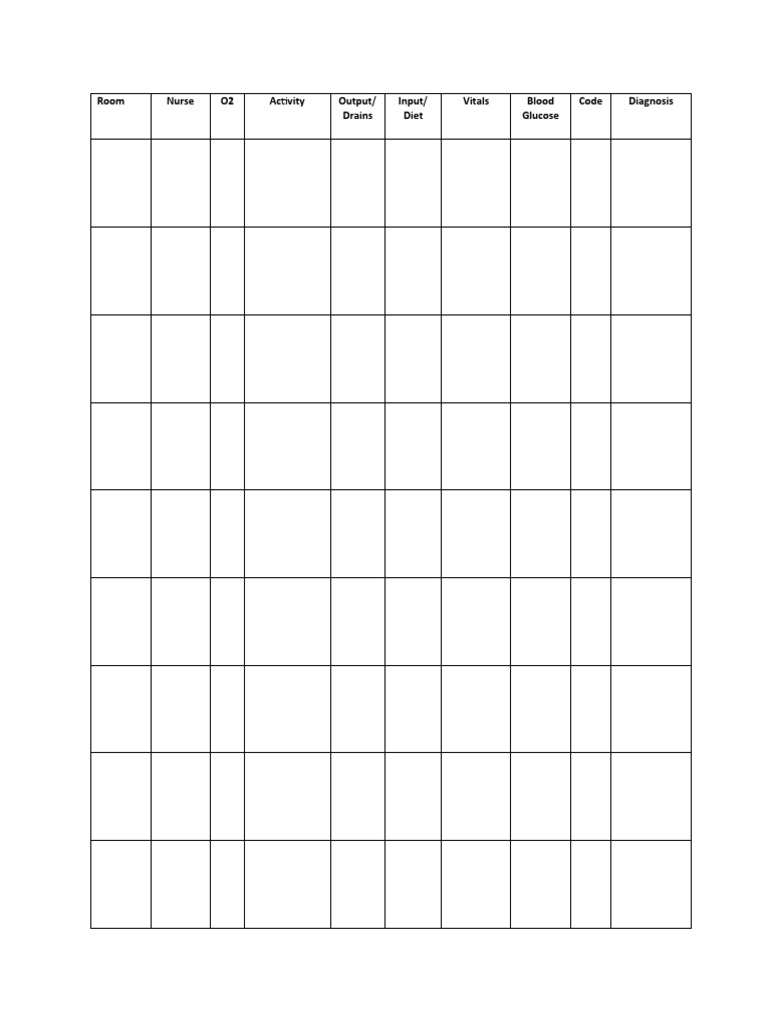 CNA Worksheet | PDF