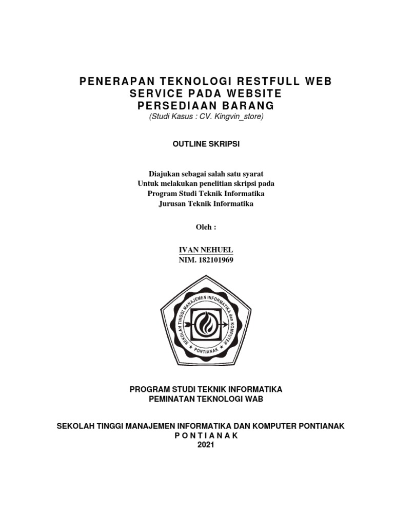 RESTful Web Service untuk Persediaan | PDF