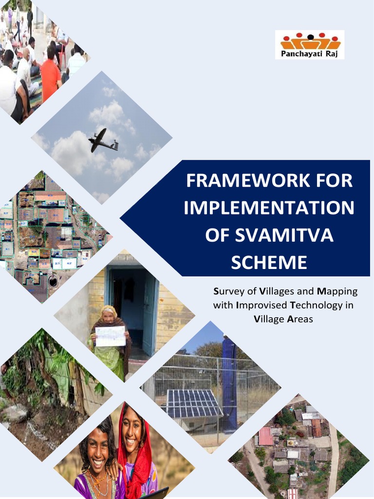Guidelines for Implementation of the SVAMITVA Scheme: Survey of ...