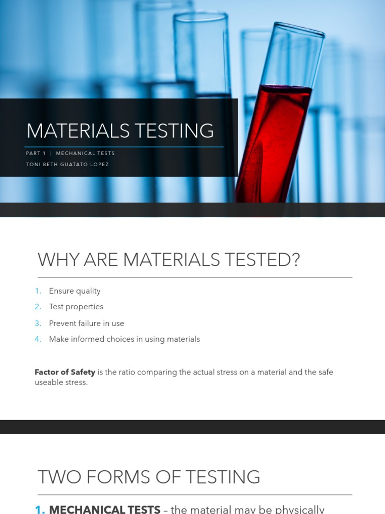 Materials Testing | PDF | Fracture | Hardness
