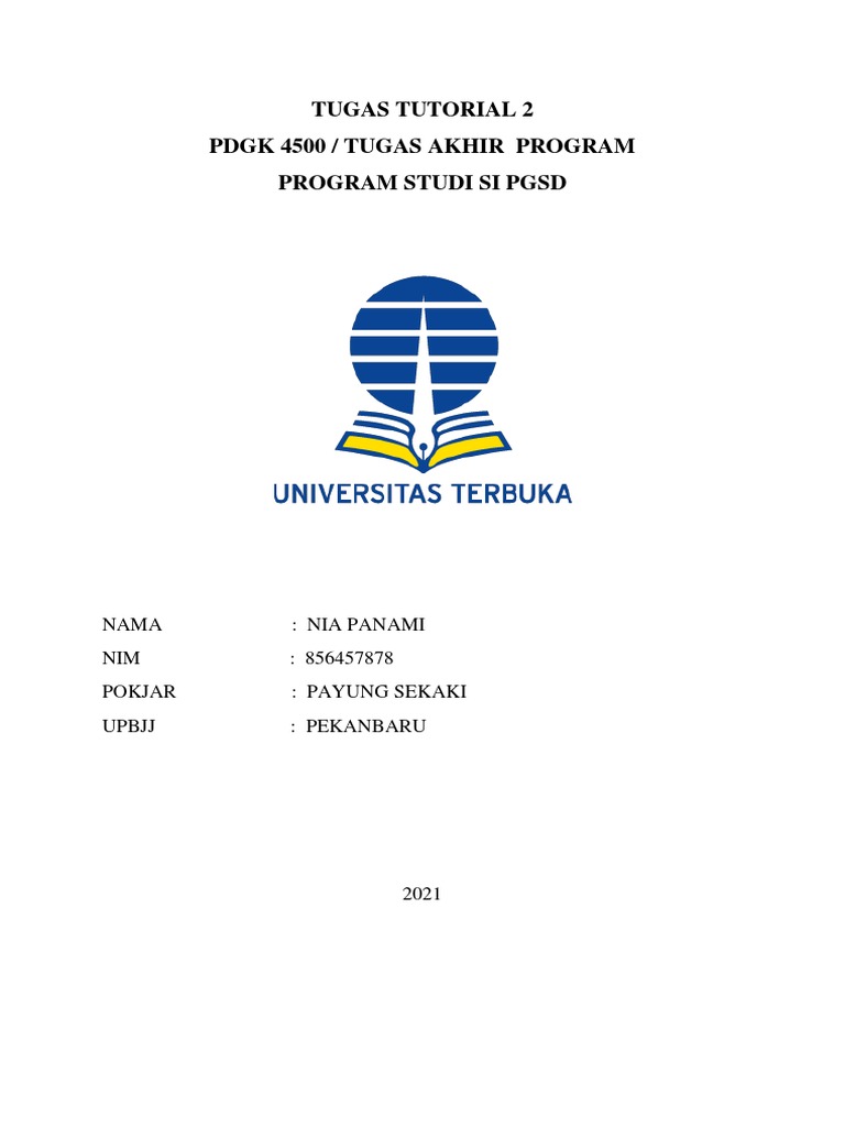 TTM 2 Pdgk4500 - Nia Panami | PDF | Karier & Perkembangan