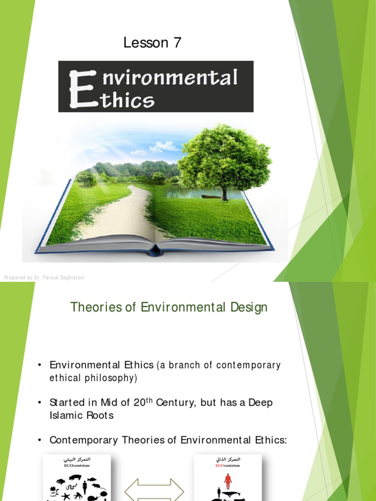 LA181 Lesson-7 Environmental+Ethics | PDF | Applied Philosophy ...