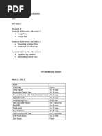 1 Month Workout Plan | PDF