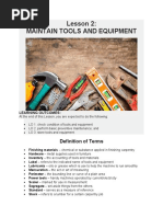 Testing and Guiding Tools in Carpentry | PDF | Equipment | Crafts