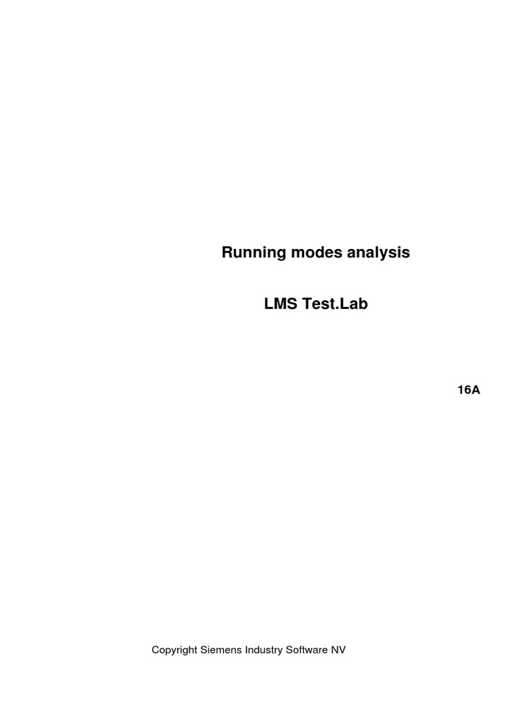 Running Modes Analysis | PDF | Spectral Density | Resonance Running Modes Analysis | PDF | Spectral Density | Resonance