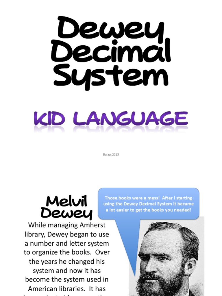 Dewey Decimal Introduction Elementary | PDF | Cognition | Academia